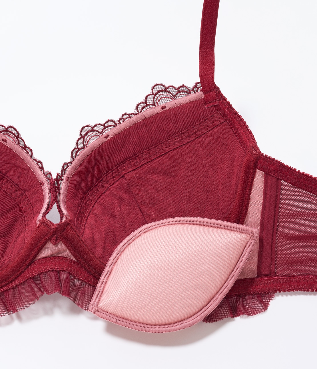 もりこれエンブロイダリーラメレースブラセットQ(A70 ネイビー): GiRLS by PEACH JOHN | ピーチ・ジョン公式通販サイト